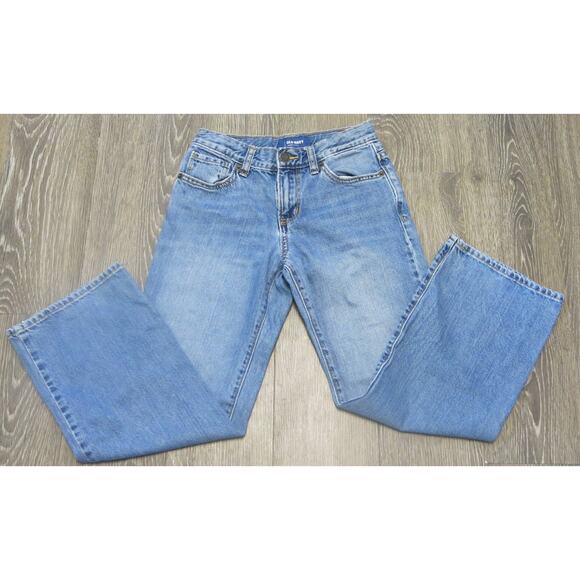 Old Navy | Bottoms | Old Navy Loose Jeans Adjustable Waist Boys 8 ...
